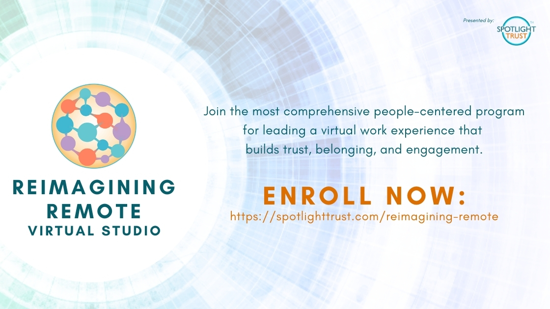 Reimagining Remote Virtual Studio | Spotlight Trust™ | The future is trust.